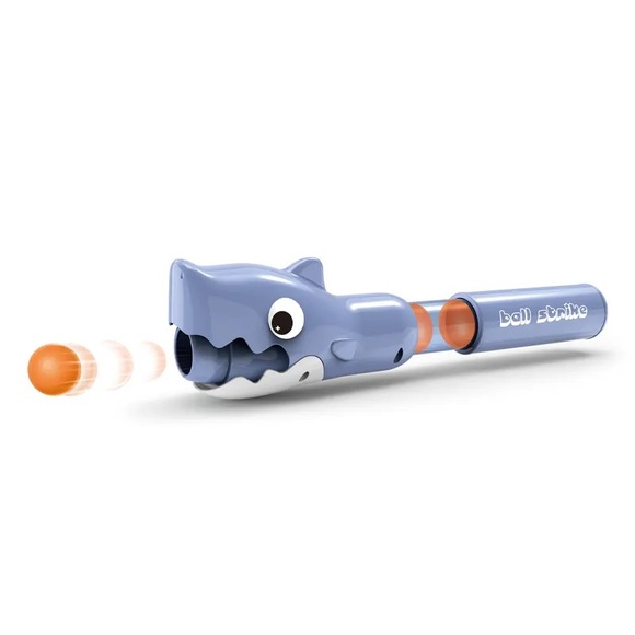 Ball Strike | Toys | Shark Adventure Blaster Blue And Orange | Poshmark